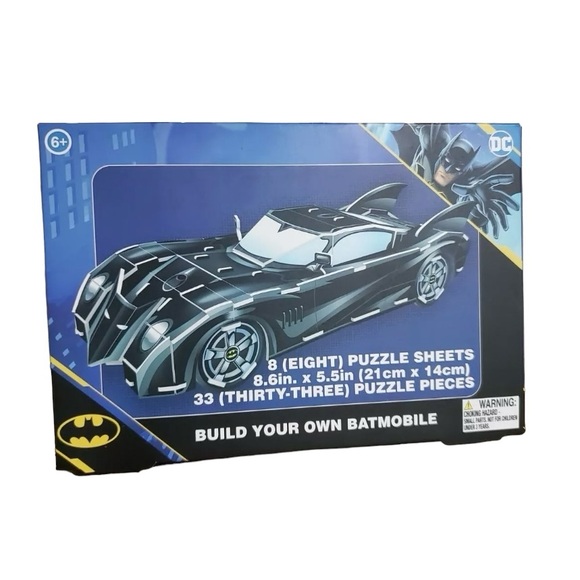 DC Comics | Games | Dc Batman Build Your Own Batmobile 3d Puzzle | Poshmark